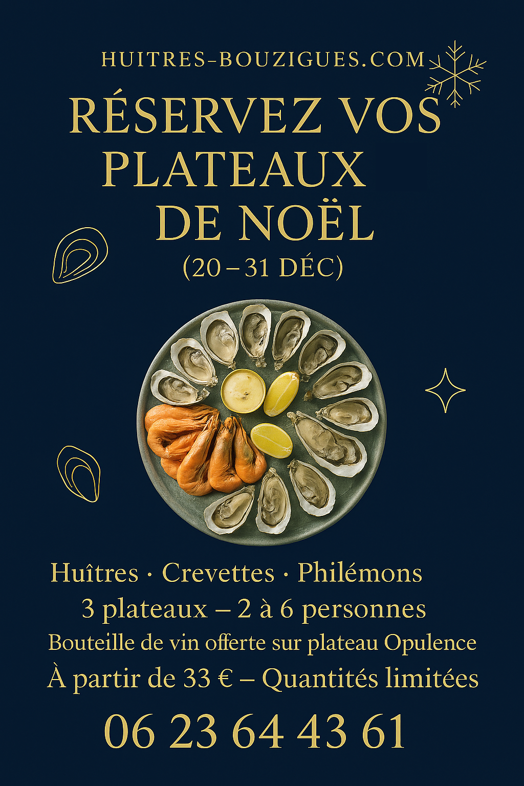 Huîtres de Bouzigues